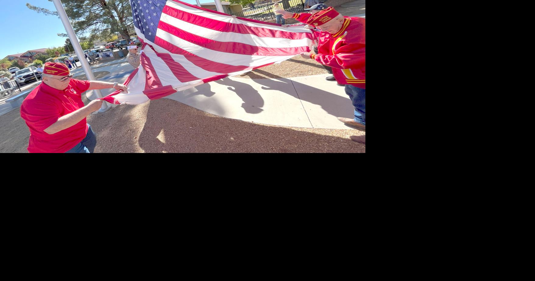 Veterans change flags at ceremony | News | verdenews.com