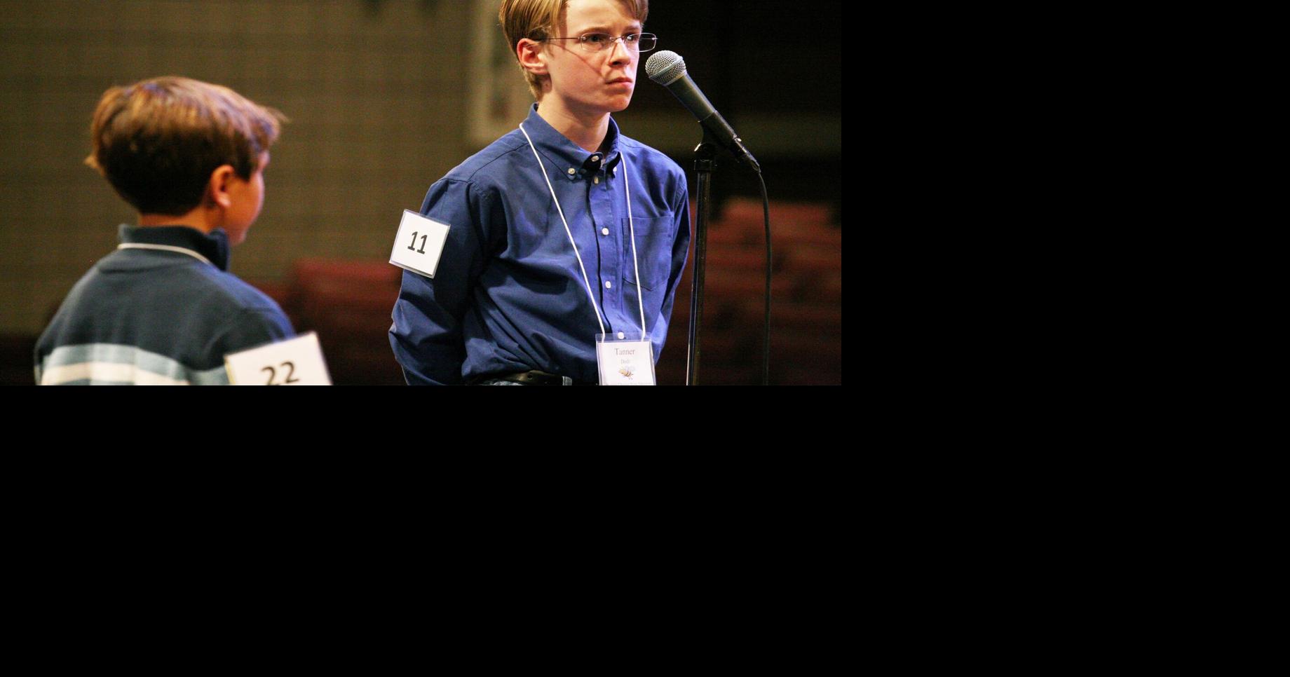Tanner Dodt wins third consecutive county spelling bee competition ...