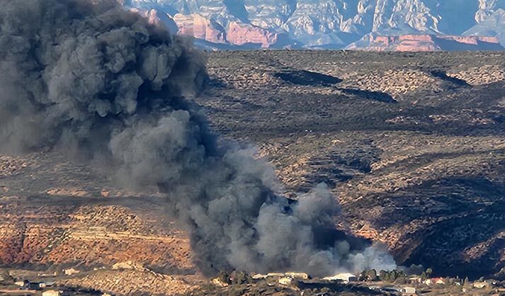 Brush fire eats acres at Tuzigoot Marsh | News | verdenews.com