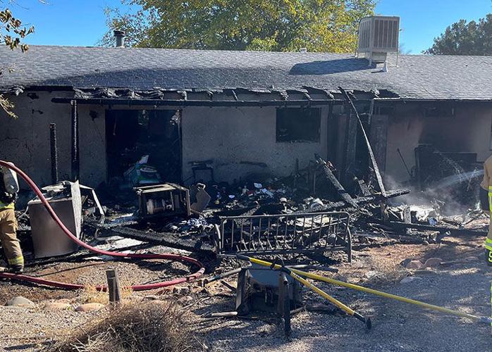 Fire departments control fire on Fourth Street in Cottonwood | News ...