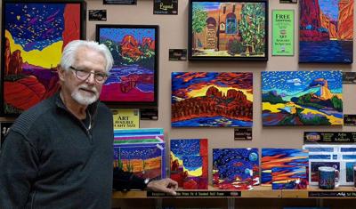 Vivid mystical landscape painter Clark Sheppard featured at Village ...
