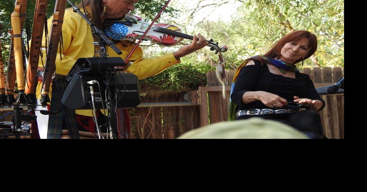 Celtic Indian Arvel Bird Native American Flutist/Violinist in Concert ...
