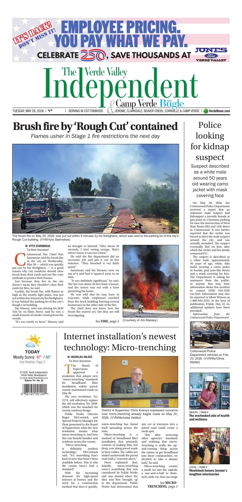 Page A1 | e-Edition | verdenews.com