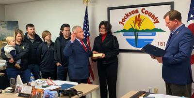 Commissioner Haller sworn in for third term | News ...