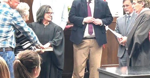 Rogers sworn in as Common Pleas Judge | News | vintonjacksoncourier.com