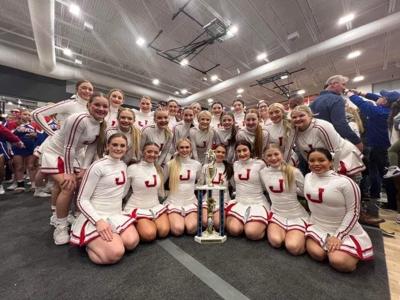 Jackson cheer team wins big trophy | Sports | vintonjacksoncourier.com