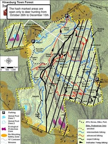 Areas of both town forests close to encourage hunting | Outdoors ...