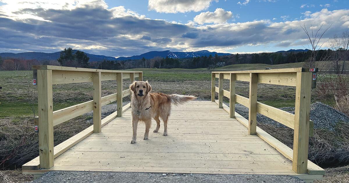 Town crews rapidly rebuild bridge, re-routing Quiet Path | Local News ...