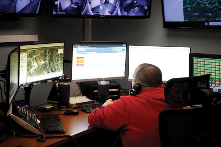 An evening at Shelburne Dispatch, 911 center | Local News | vtcng.com