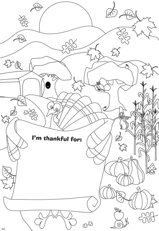 Enter our Thanksgiving Coloring Contest! | Multimedia | vtcng.com