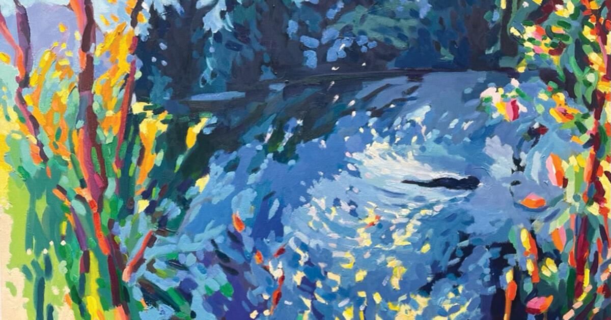 Painter portrays swimming holes in Hardwick art exhibit | Arts | vtcng.com