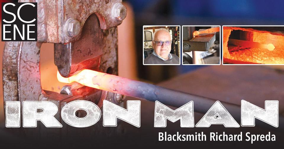 Iron man: Stowe’s blacksmith has struck sparks for a quarter century on ...
