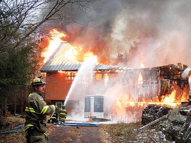 Cause unknown, no injuries in Shelburne structure fire | Local News ...