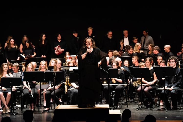 Jane Bouffard Lambert conducts her final notes as band director | Local ...