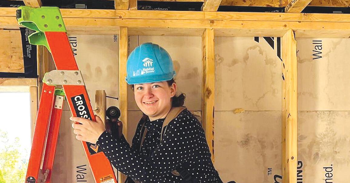 Green Mountain Tech students help build Habitat home | Local News ...