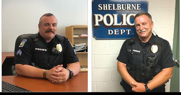 Two veteran officers promoted at Shelburne Police | Local News | vtcng.com