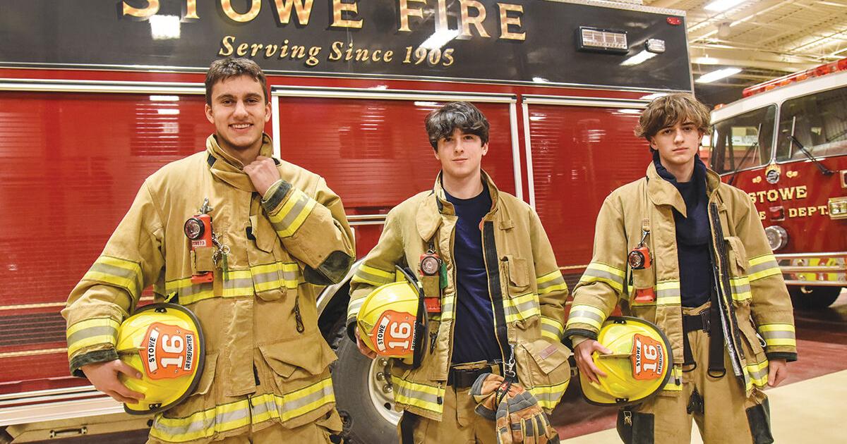 Stowe teens train as fire fighters | Local News | vtcng.com