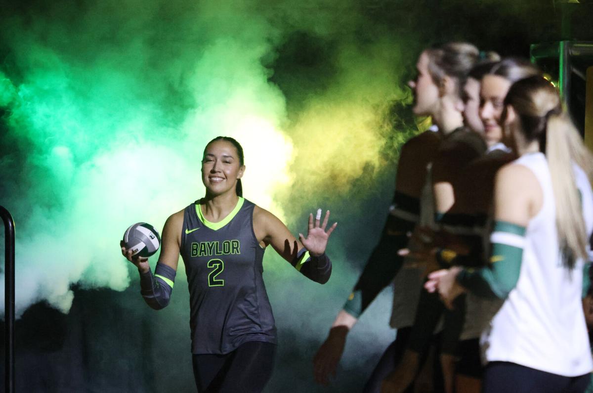On the court, Briseño's cool, composed demeanor serves as Baylor's backbone