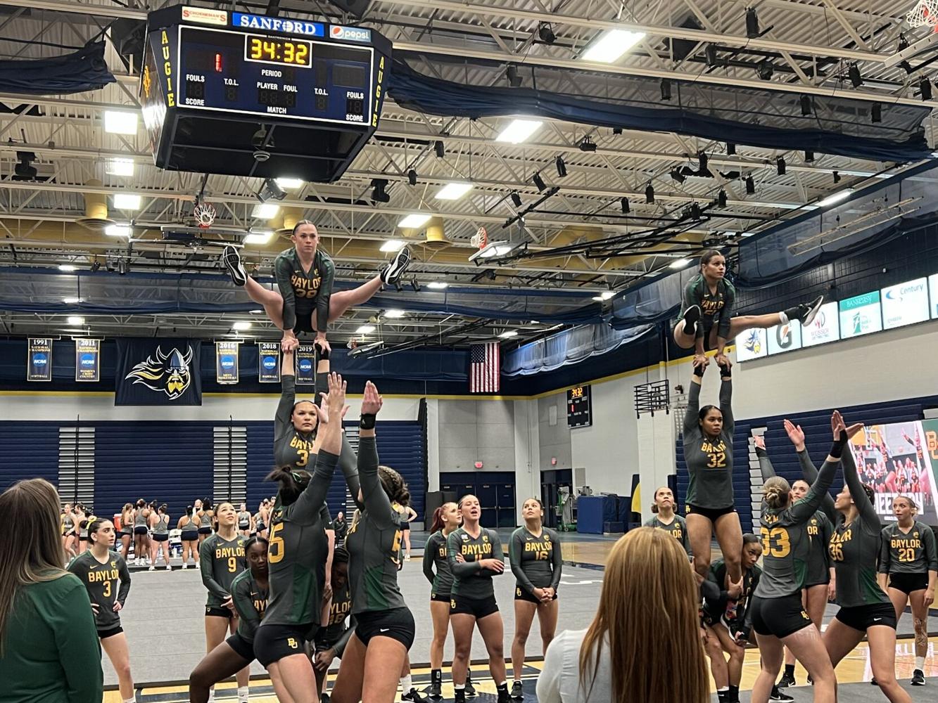 Baylor acrobatics/tumbling Amya Powell to championship squad
