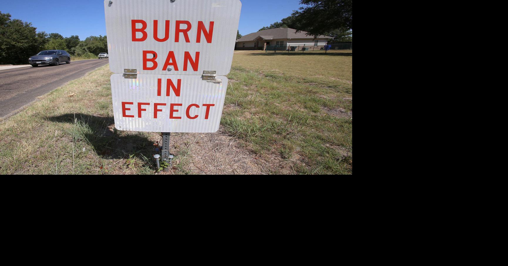 Waco-area news briefs: McLennan County enacts burn ban