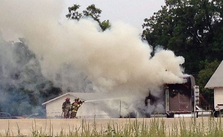 Semitrailer fire stalls traffic on I-35 in Waco | Latest Headlines ...