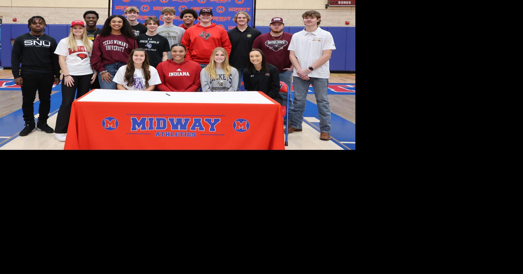 Midway's signing shindig as raucous as ever, with 16 athletes moving on