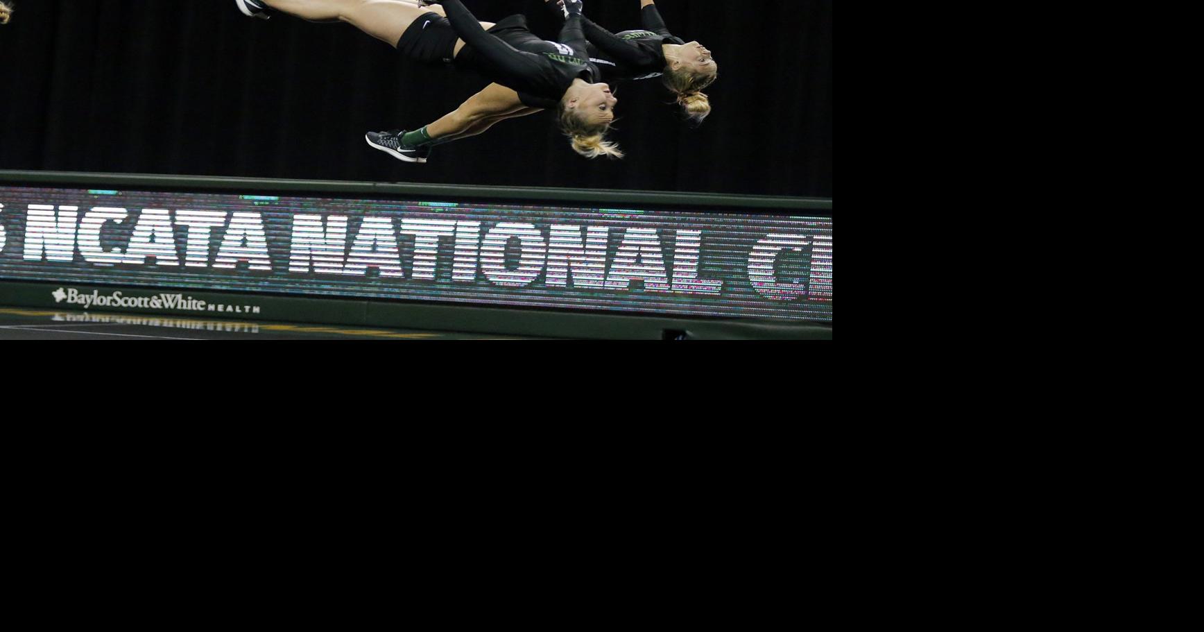 Baylor acrobatics and tumbling downs Gannon, heads to semifinals