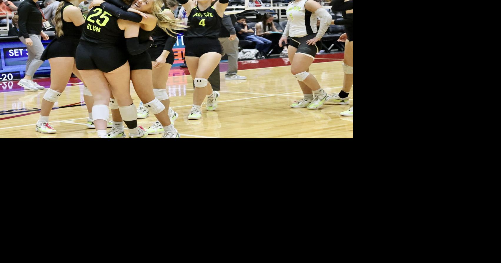 Blum captures third volleyball state title in coach's finale