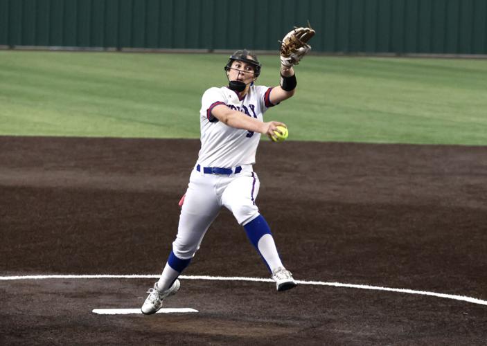 Lanee Brown, Kelsey Mathis play heroes in Midway Game 1 win