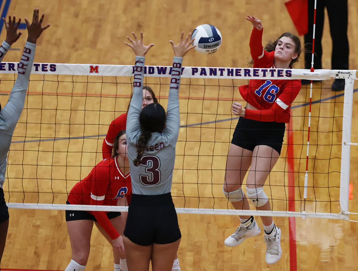 Midway's Pantherette power wears down Killeen in volleyball opener, 3-0