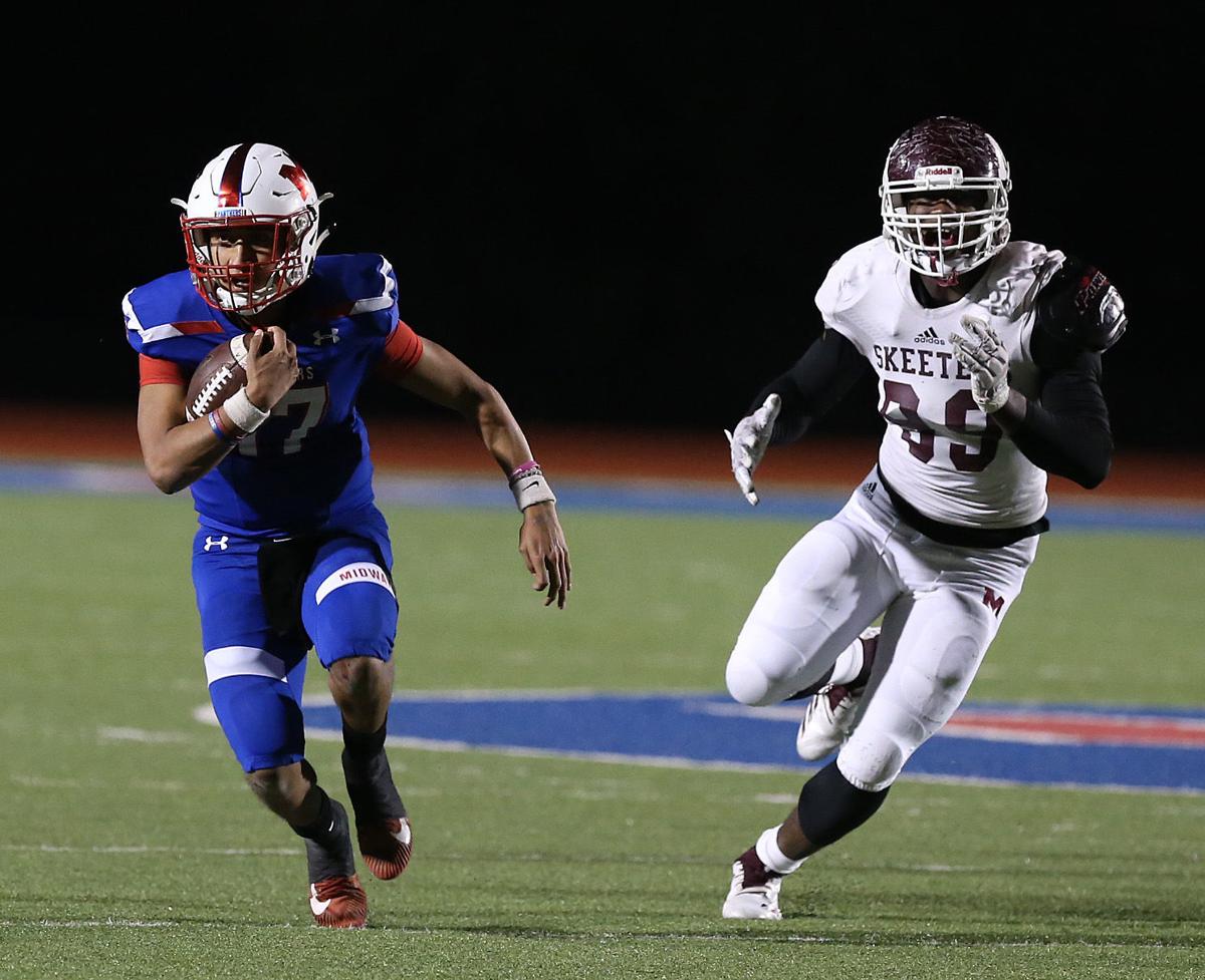 Midway connects on all 3 phases in downing Mesquite, 48-13 | High ...