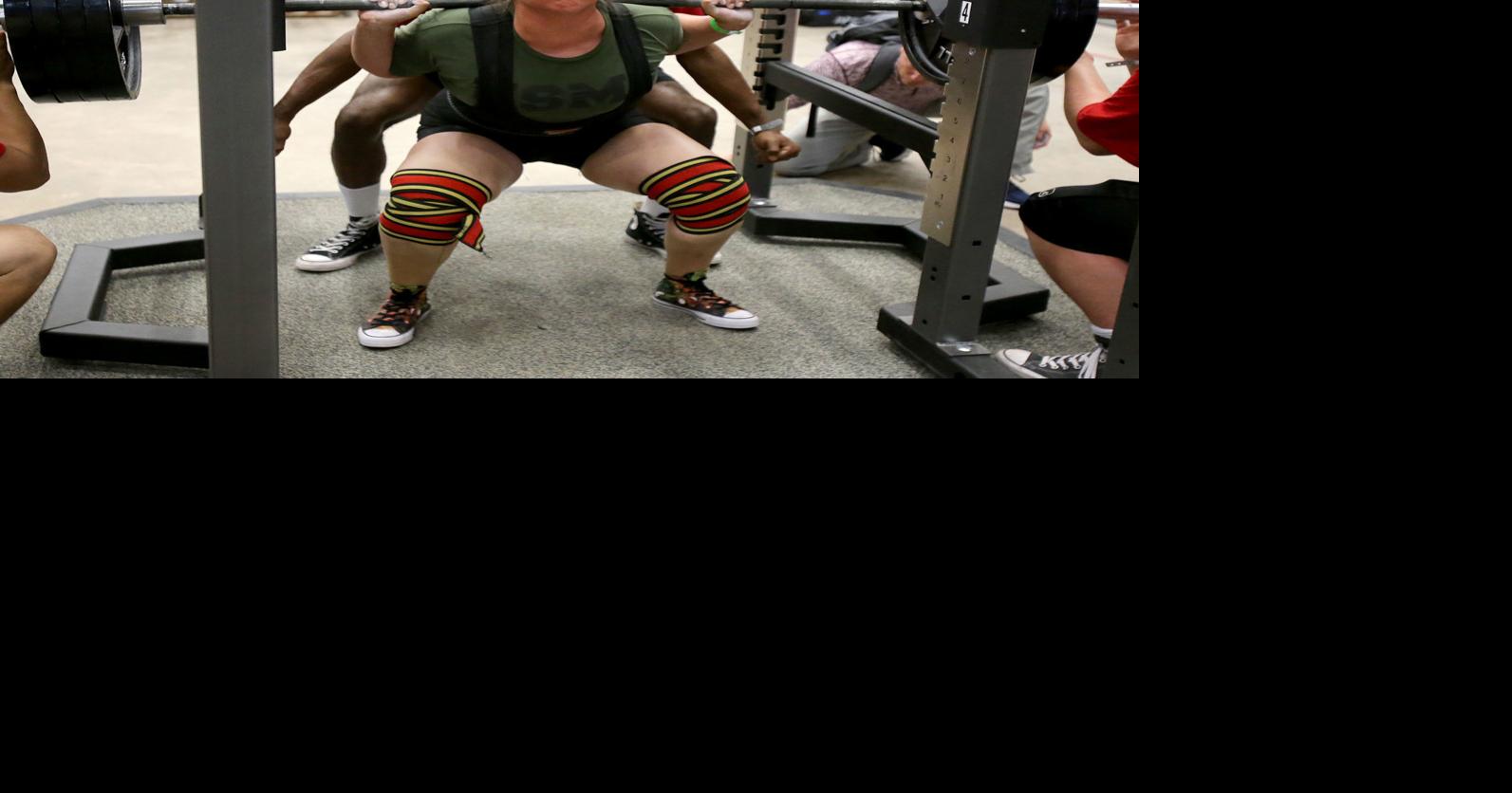 Action underway at state powerlifting meet