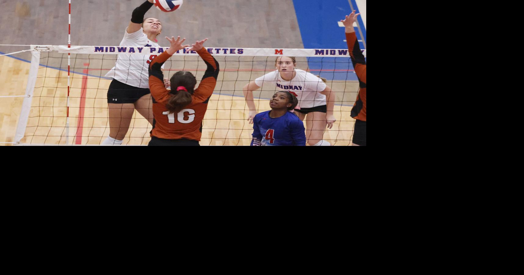 Centex volleyball: Midway finds itself in unexpected fight, but remains ...