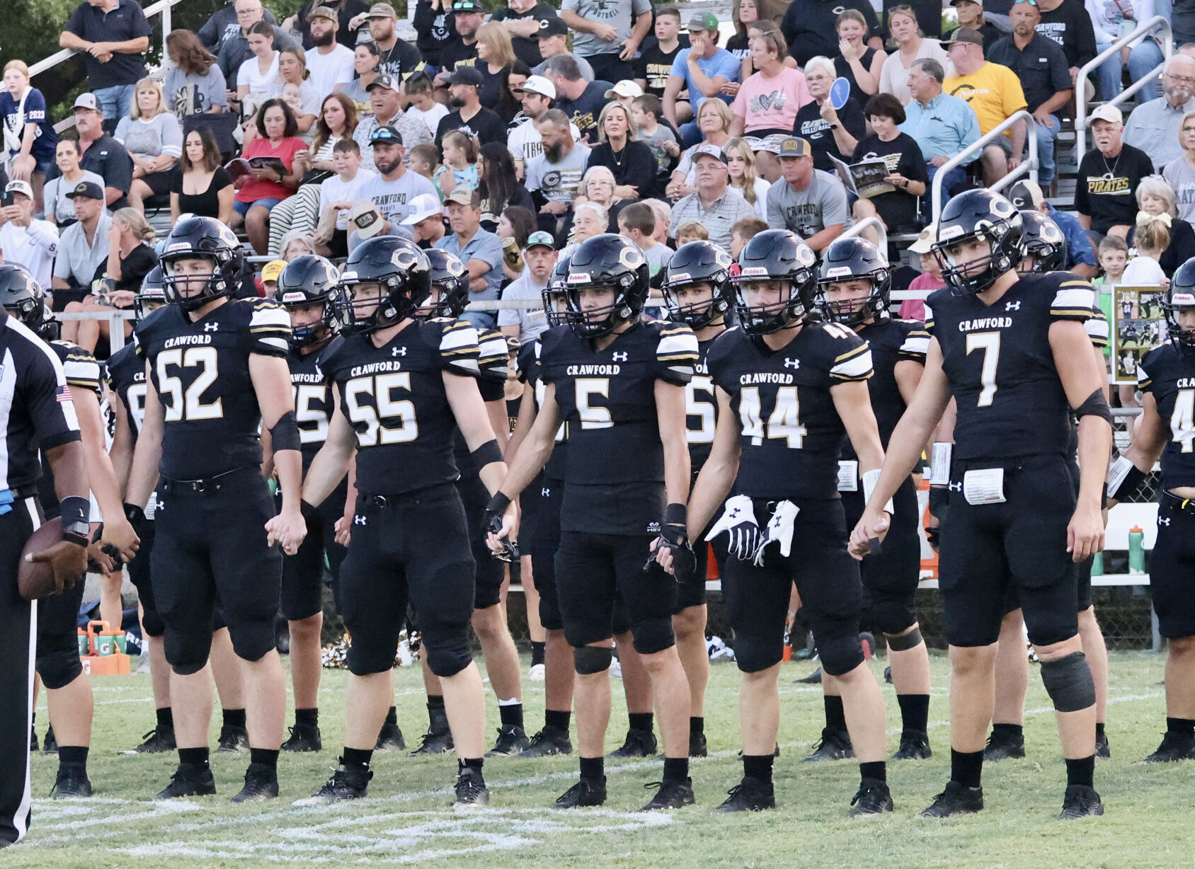 New coach Ty Robinson has Crawford football rolling again