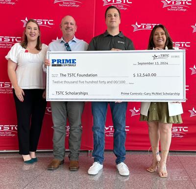 TSTC student gets $12,450 scholarship