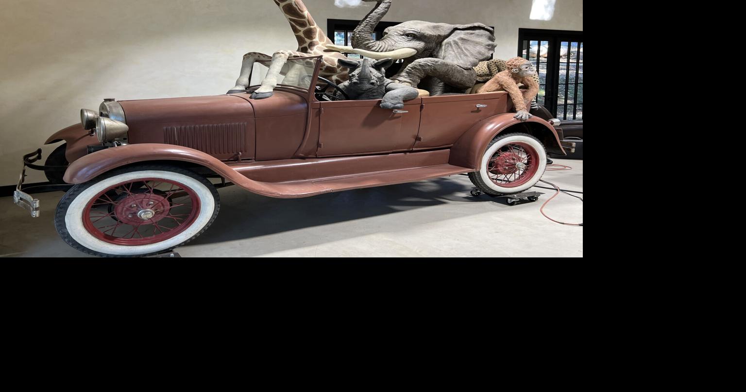 ‘Road to Extinction’ sculpture on the road to Cameron Park Zoo in honor ...