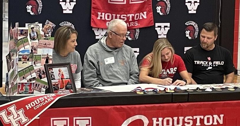 West's Kucera will further track and field career at Houston