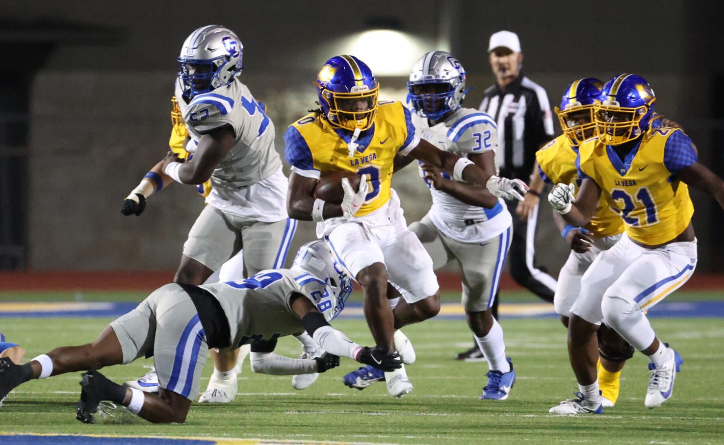 Mart clinches share of district title, ices Frost 72-8