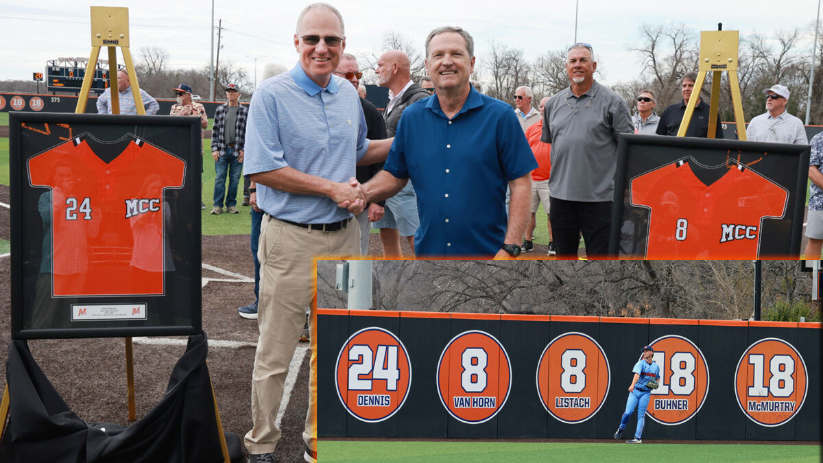 MCC retires Greg Dennis, Dave Van Horn jerseys from 1980s