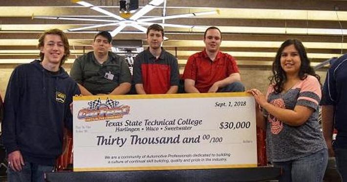 Gift to TSTC auto tech program yields scholarships