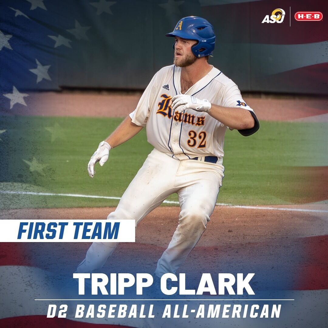 Midway's Tripp Clark earns All-America at Angelo State