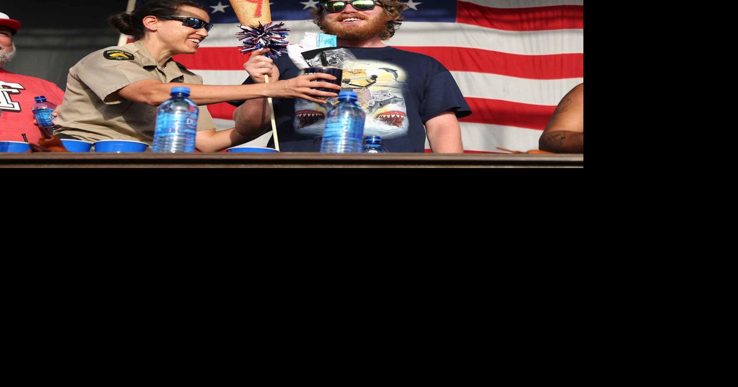 Baylor nutrition student wins 8th annual corn dog eating contest at ...