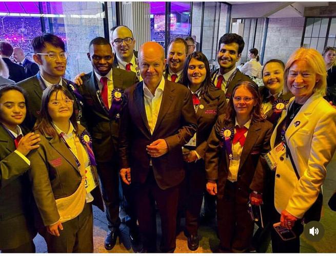 Local Special Olympics ambassador spreading message of inclusivity