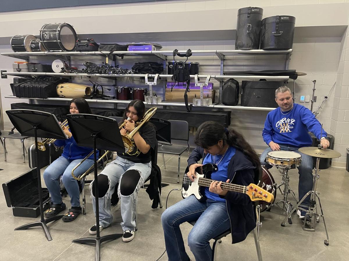 Carver Middle School band program gets grant