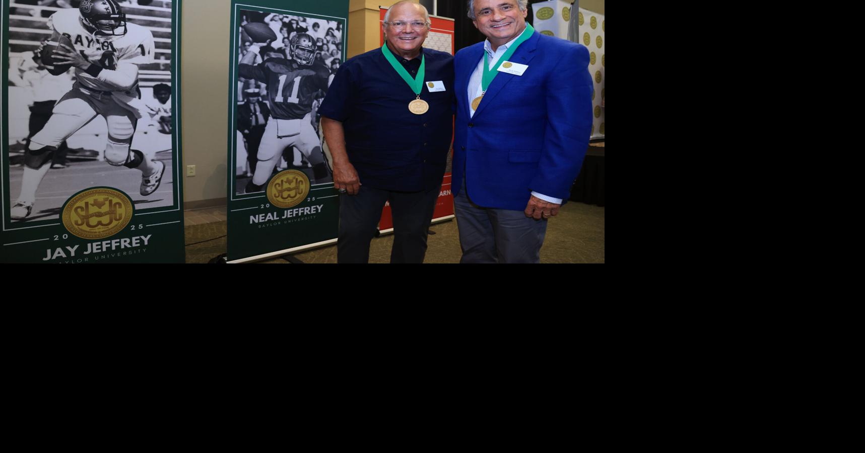 Neal and Jay Jeffrey revel in Southwest Conference honor