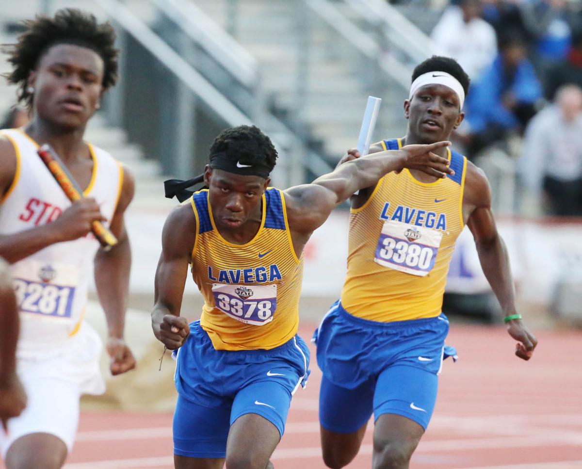 La Vega sweeps relays, claims 4A track state title