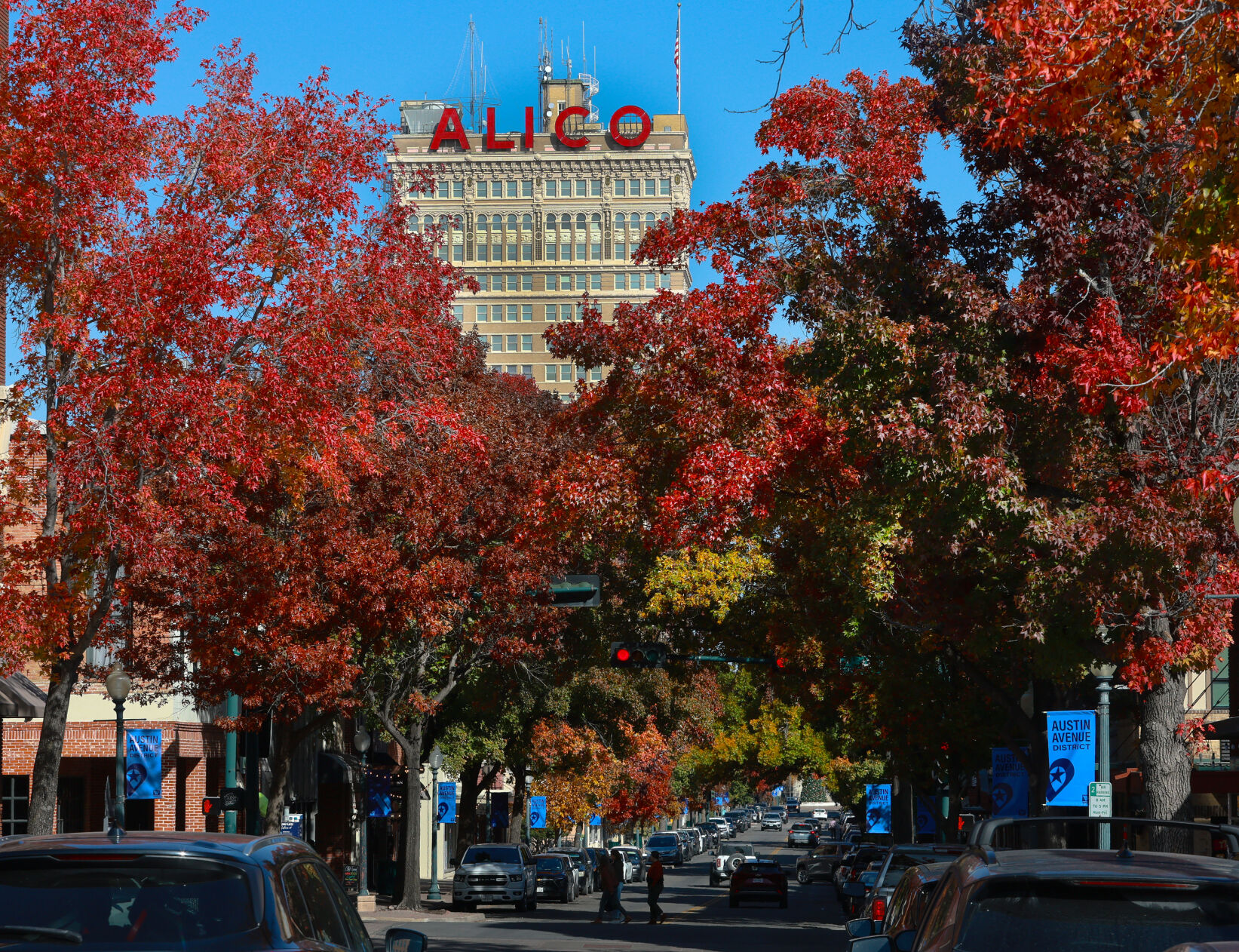 PHOTOS: Fall colors in Waco in time for Christmas