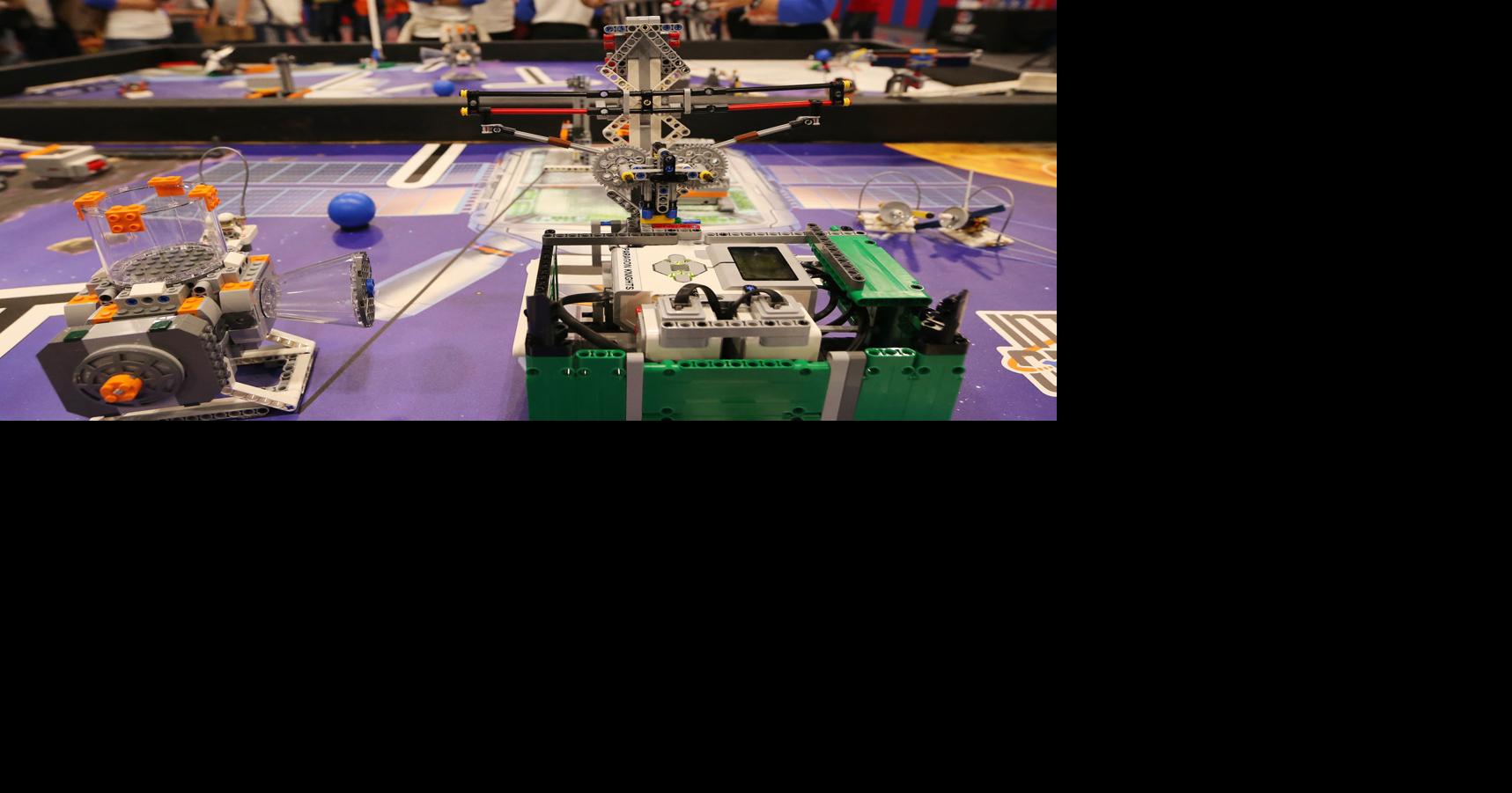 Legos take on new life at robotics competition
