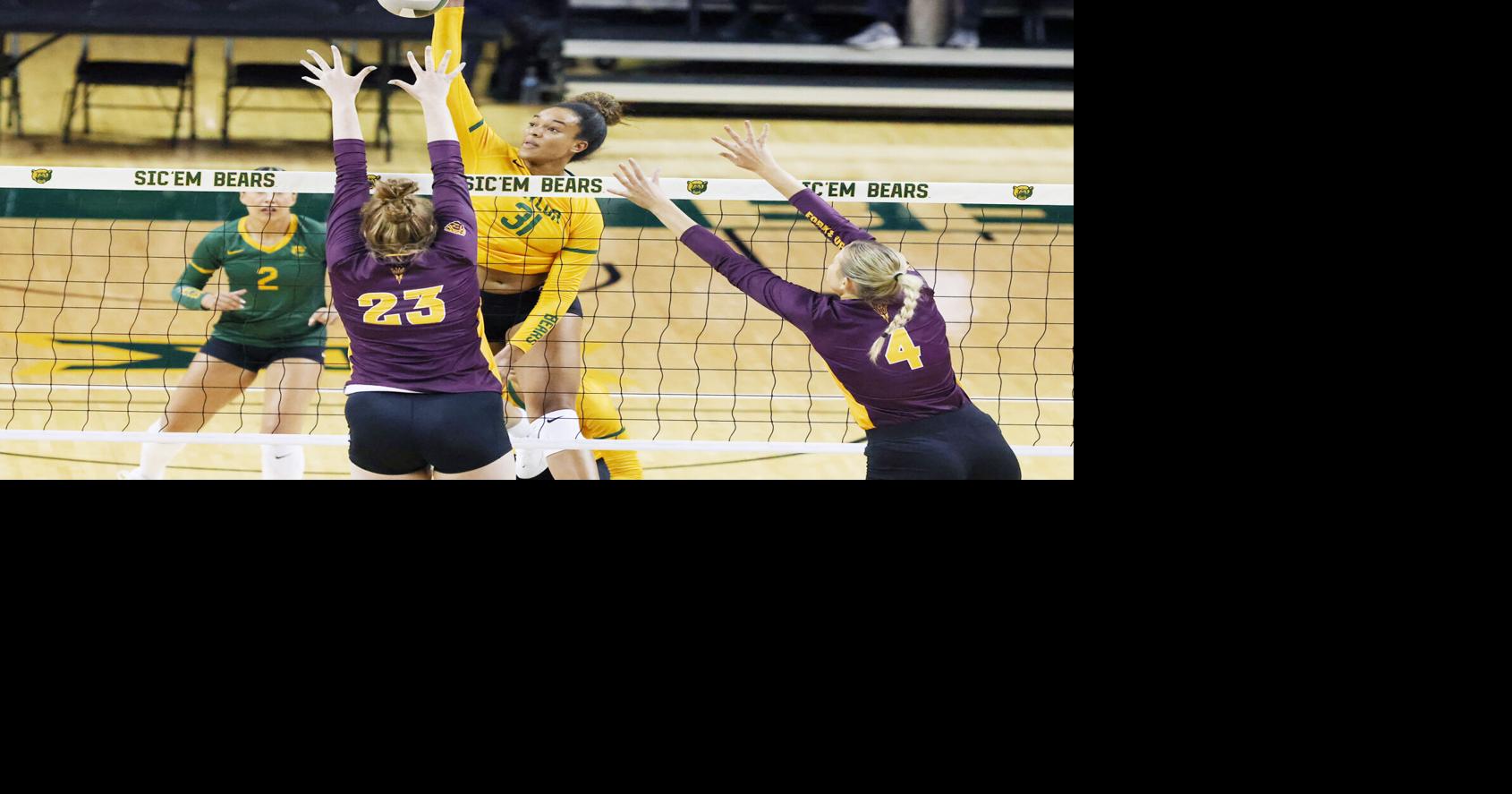Harrison shows off expansive talent in Baylor volleyball wins
