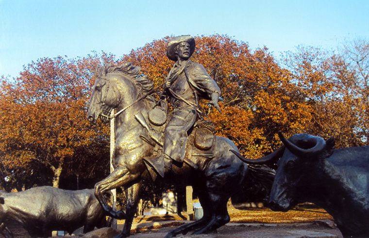 Portals to the past: Cattle drive statues a grand display
